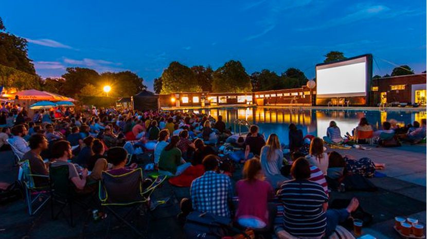 UKs largest open air cinema - Film and Furniture